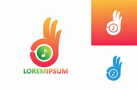 좋은 음악 로고 템플릿 디자인 벡터 엠블럼 디자인 개념 창조적 인 기호 아이콘 긍정적인 감정 표현에 대한 스톡 벡터 아트 및 기타 이미지 긍정적인 감정 표현 녹음 장비