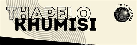 Book Tickets For Thapelo Kumisi