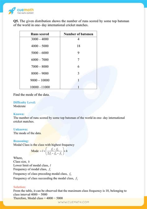 Ncert Solutions For Class 10 Maths Chapter 14 Exercise 142 Statistics