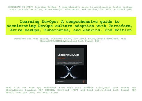 Ppt [download In Pdf] Learning Devops A Comprehensive Guide To