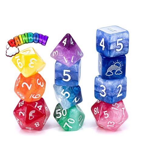 “rainbow” Sui Generis Dice Gate Keeper Games And Dice