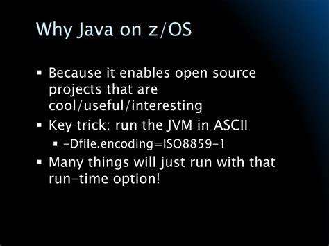 PPT Java On Z OS A Fresh Look PowerPoint Presentation Free Download ID 3195480