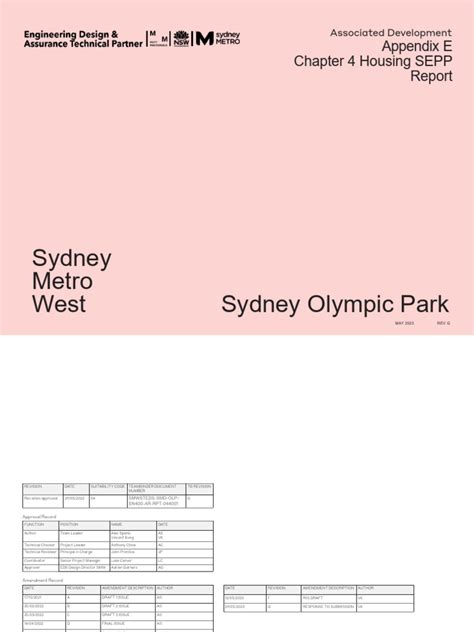 Appendix E Chapter 4 Housing Sepp Report Download Free Pdf Environmental Impact Assessment