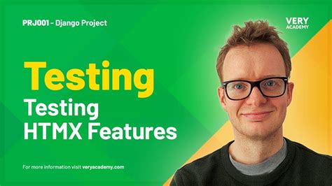 django project testing a django htmx template youtube