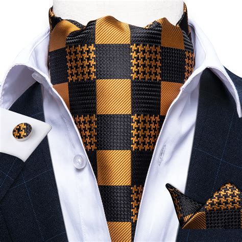 Self Tied Wedding Ascot Tie Free Shipping