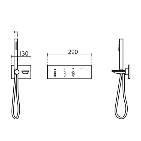 حمام توکار ملودی