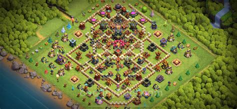 Melhor Layout De Defesa Cv17 Com Link Coc Clash Of Clans 2025