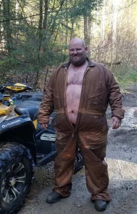Fat Fashion Men Coverall Men Chubby Men Grunge Guys Bear Man Plus
