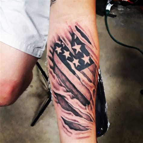 Faded Flag Tattoo Timeless Symbolism And Design Inspiration