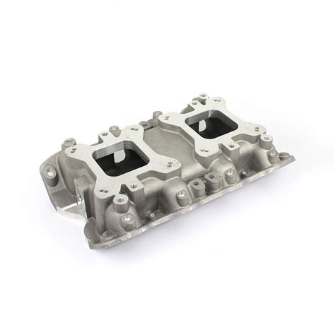 Speedmaster Ford 302 351c Cleveland 2v Twin Carb Satin Intake Manifold