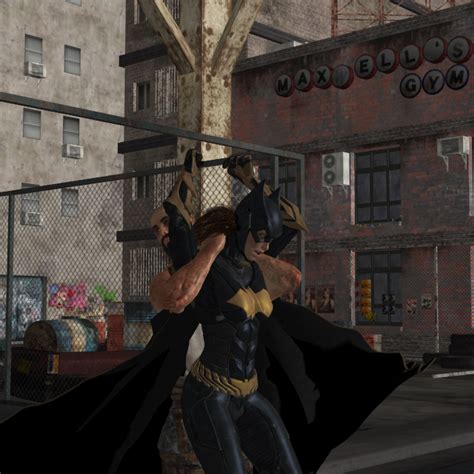 Batgirl Defeated By Thugs 5 By Integfred On Deviantart