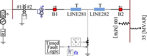 Simulation Model Of Solidly Earthed Neutral System Download Scientific Diagram