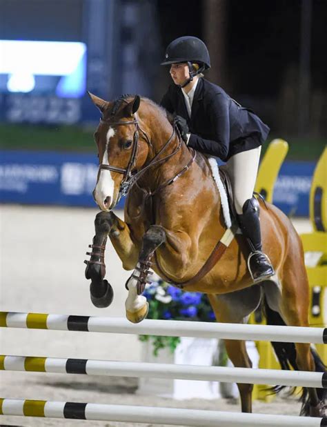 Glynn Goes For It In The Rw Mutch Equitation Championship The