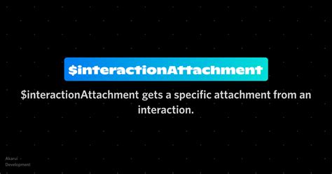 Interactionattachment Aoijs — Documentation