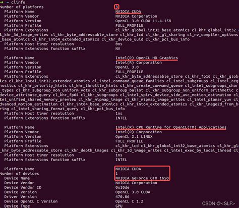 clgetplatformids error 1001和opencl、cuda安装 csdn博客