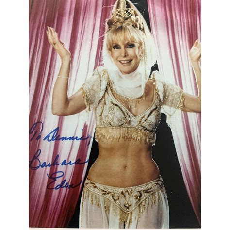 I Dream Of Jeannie Barbara Eden Signed Magazine Page