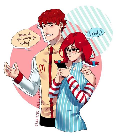 Illustrator Reimagines Famous Fast Food Brands As Manga Style
