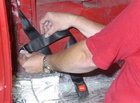 Safety First Installing Seat Belts In Vintage Vehicles