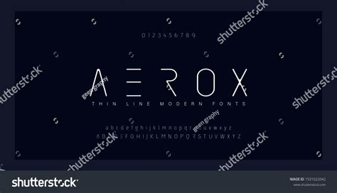 Line Fonts Line Font Fonts Envato