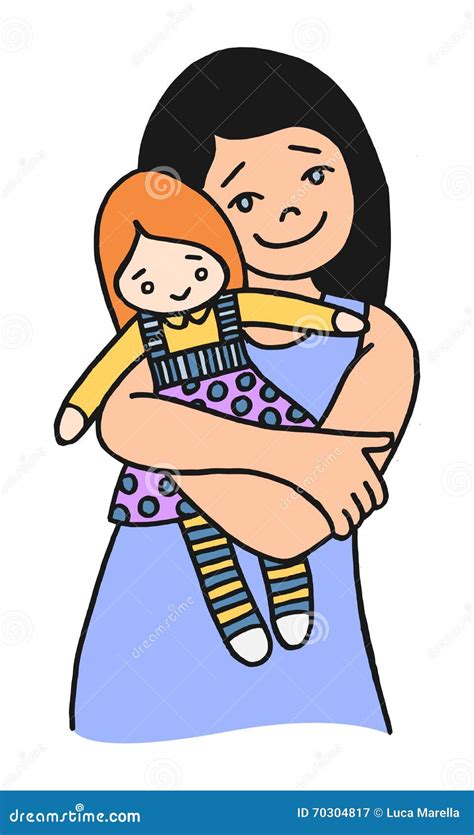 Girl Doll Cartoon