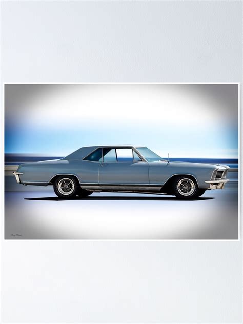 1965 Buick Riviera Poster For Sale By Davekoontz Redbubble