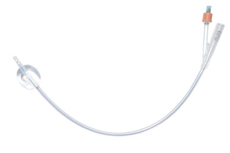 Silicone Suprapubic Foley Catheter 2 Way Open Tip Plastic Valve Sky