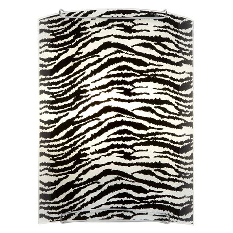 Endon Lamarr 1wb Lamarr White Glass With Black Detail And Gloss White