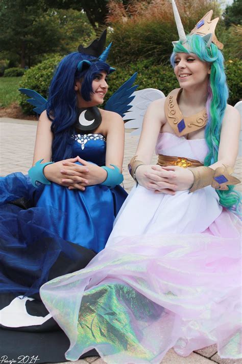 Princess Celestia And Princess Luna Cosplay