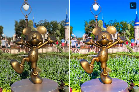 Mickey Mouse Edit Photoshop Lightroom