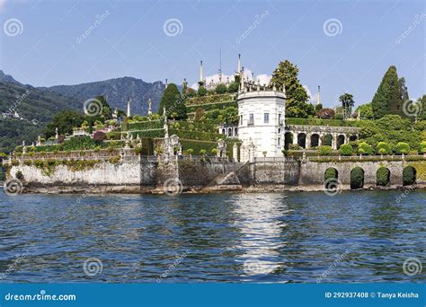 Italian Isola Bella Beautiful Island Is One Of The Borromean Islands