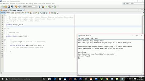 Bab Viii Fungsi Fungsi Tanpa Nilai Balik Method Void Pada