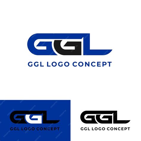 Premium Vector Ggl Logo Design