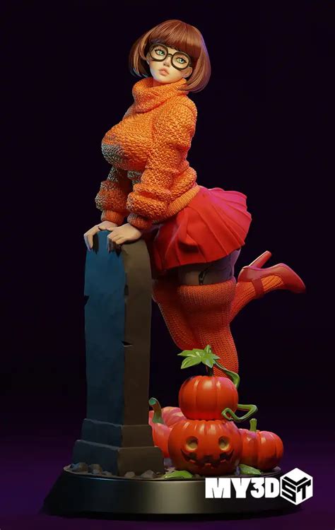 Velma Scooby Doo Nsfw Stl 3d Print Model My3dstl