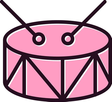 Drum Vector Icon 19603605 Vector Art At Vecteezy