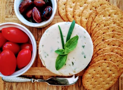 Vegan Borsin Type Herb Cheese Sideways Cottage