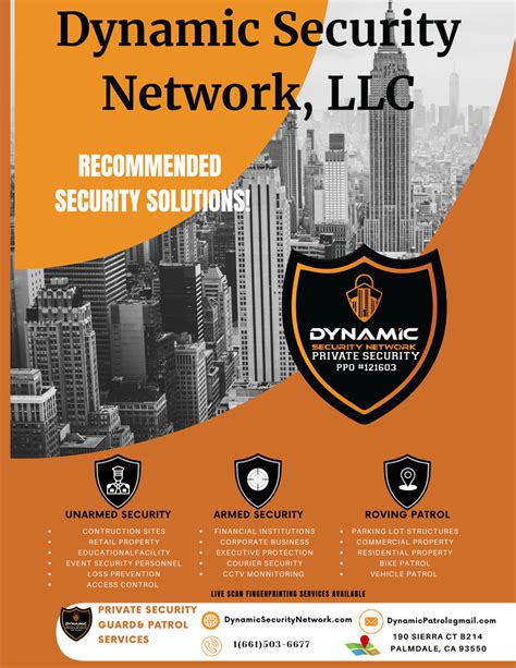 Dynamic Security Network Updated May 2024 Request A Quote