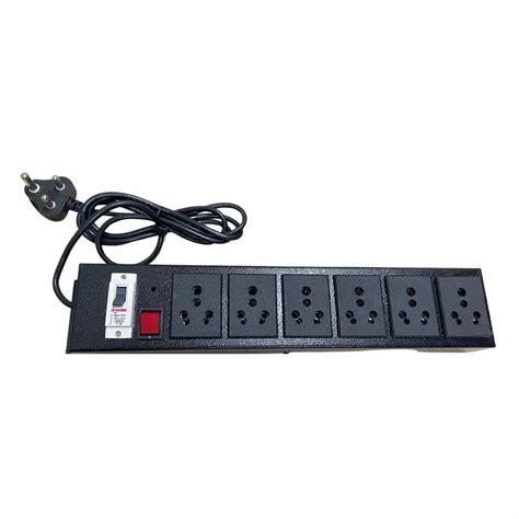 16a Pdu 6 Socket 5 15 Amp Polycarbonate At ₹ 1000 Piece In Ahmedabad