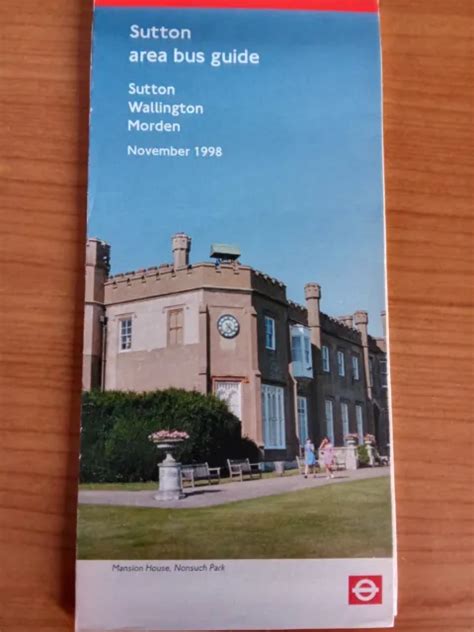 London Transport Buses Sutton Area Bus Guide Sutton Wallington Morden