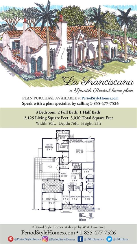 36 Elegant Spanish Revival House Plans Printable 3 Courtyard House