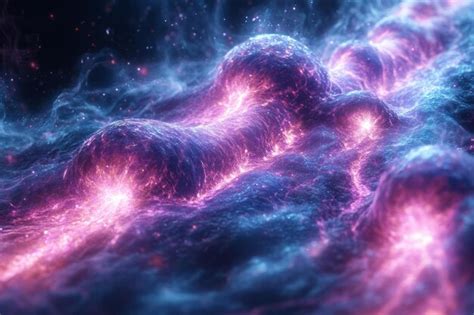 Artistic Representation Of The Plasma Therapy Process With Light And