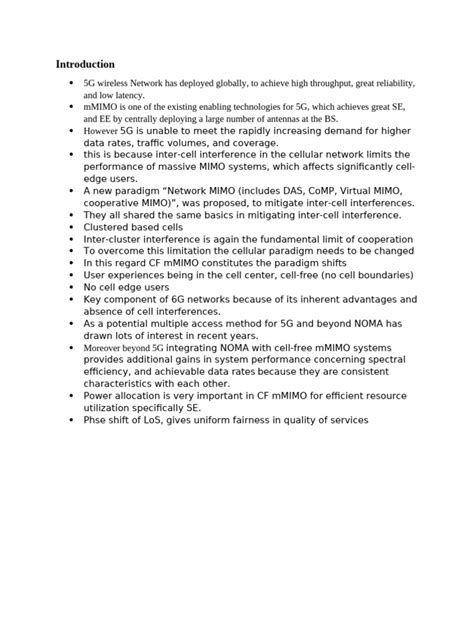 Thesis Ppt Draft Pdf Mimo Telecommunications