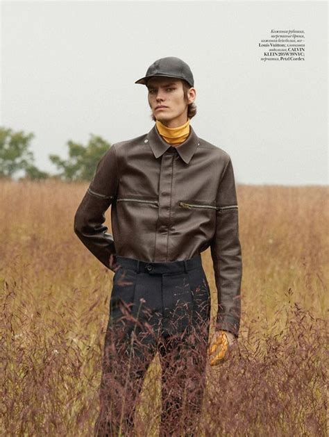 Elias De Poot Stars In Vogue Man Ukraine Fall Winter 2017 Cover Story