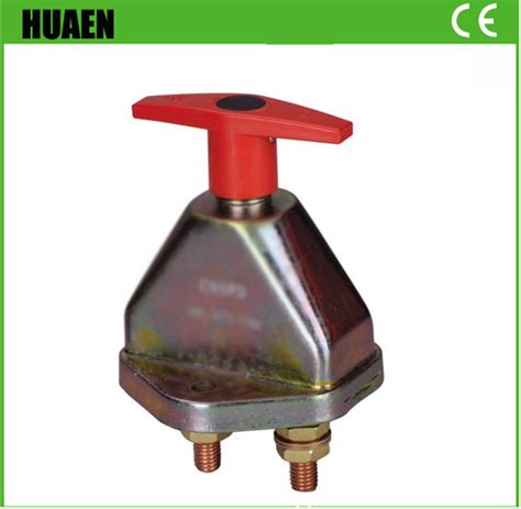 12v 24v 100a 200a Volvo Man Howo Truck Battery Isolator Switch Battery Disconnect Switch