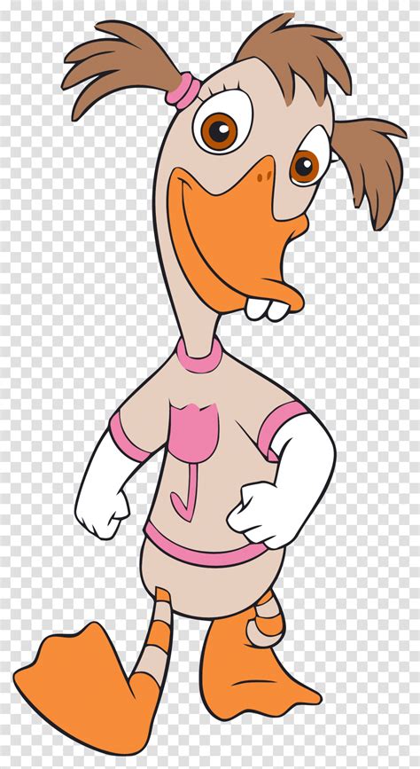 Chicken Little Abby Mallard Look Clipart Chicken Little And Abby