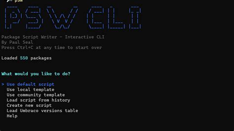 Introducing Package Script Writer Cli Tool Codeshare