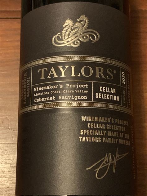 2022 Taylors Cabernet Sauvignon Twp Taylors Winemakers Project