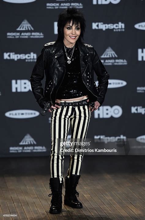 Inductee Joan Jett Of Joan Jett And The Blackhearts Attends The 30th