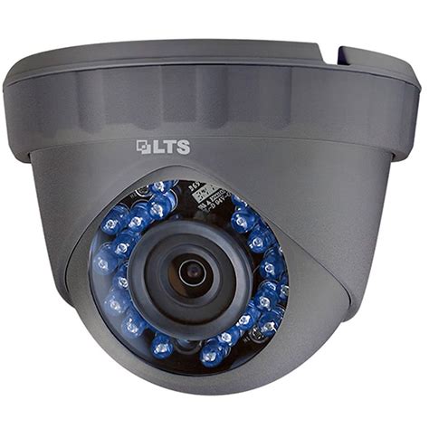 Lts Platinum Hd Tvi Turret Black Camera 21mp Night Vision Outdoor