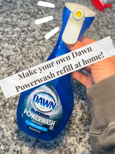 Diy Dawn Powerwash Refill Video Published By Grime Busters Lemon8