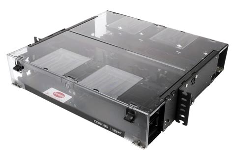 19” Corning Cch 2u Patch Panel Fibertronics Inc